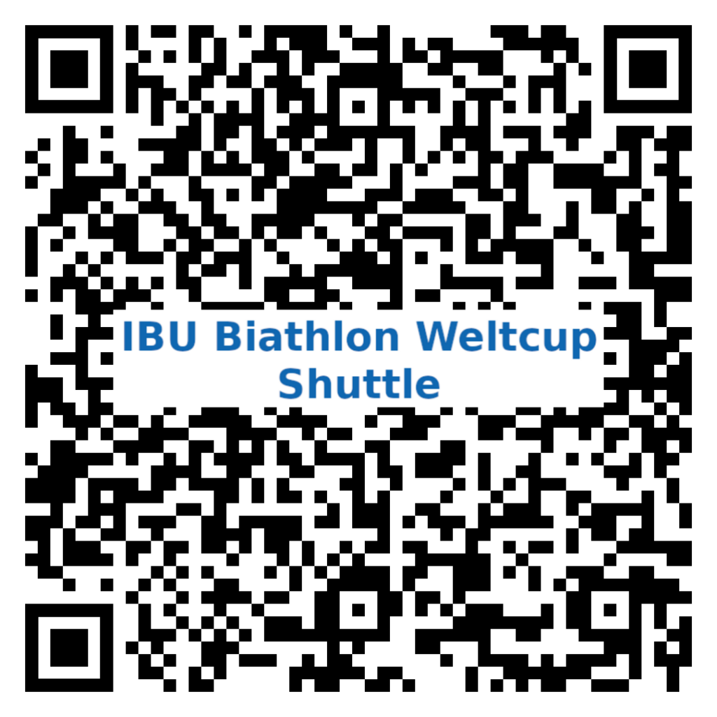 IBU Weltcup Biathlon 2024 Busshuttle - Frauenwald am Rennsteig